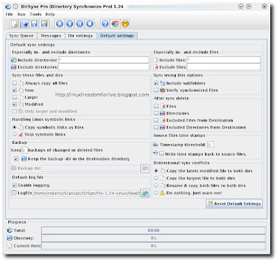 DirSync Pro 1.4 - Utility per Sincronizzare più Cartelle per Linux, Windows e Mac - Linux Freedom